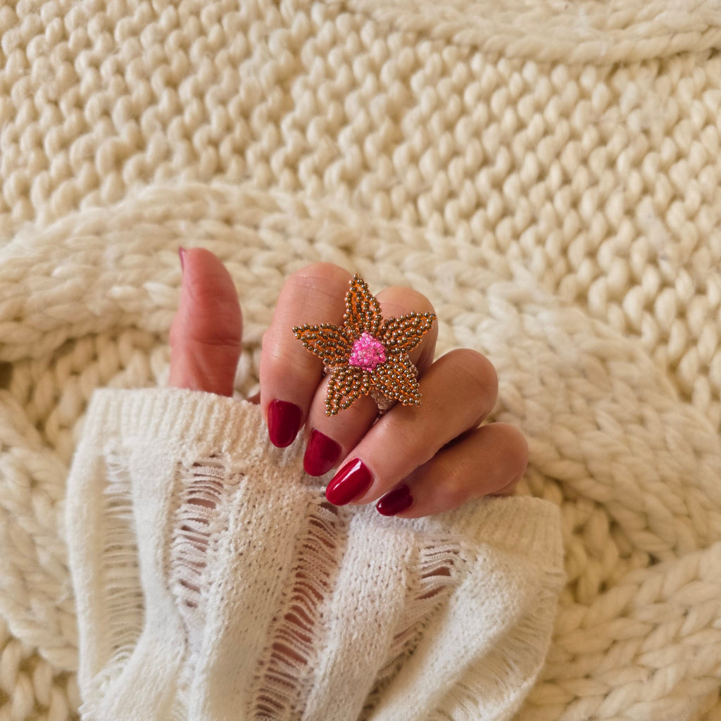 Starlight Bloom Ring – mokimoki