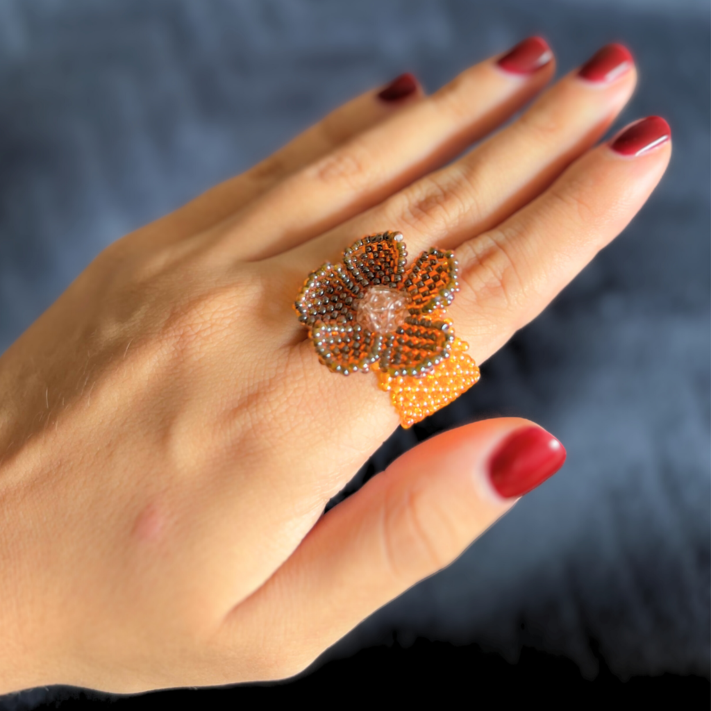 Pretty as a Pansy Ring – mokimoki
